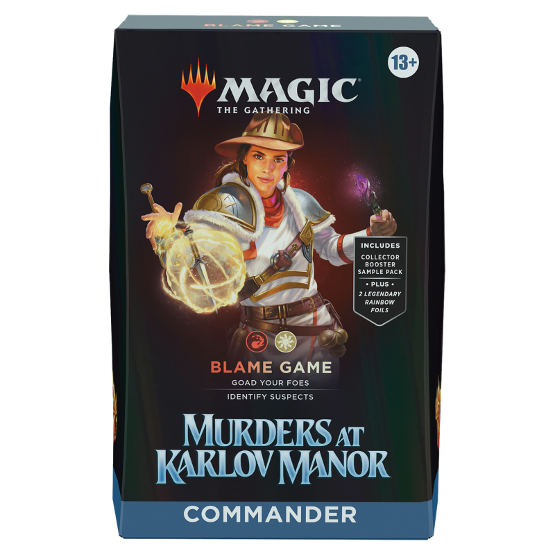 Magic The Gathering - Murder at Karlov Manor - Commander Deck - Blame ...