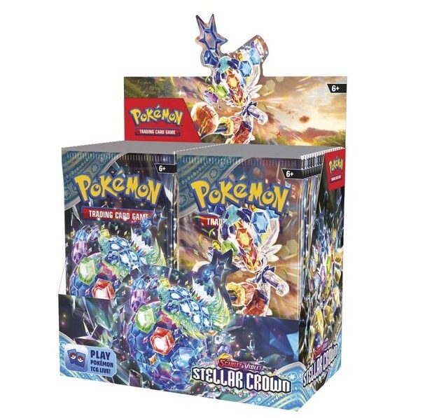 Pokemon TCG - Stellar Crown - Booster Box - Antique Store