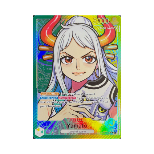 One Piece Card Game - Yamato (Alternate Art) - Wings of the Captain ...
