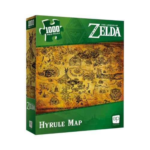 BG USA Puzzle - The Legend of Zelda - Hyrule Map (1000pz) - Antique Store