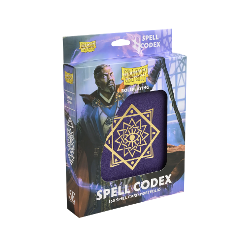 Dragon Shield Binder - Spell Codex Portfolio 160 - Arcane Purple ...