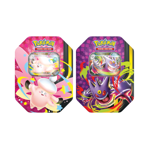 Pokemon TCG - Mega Moonlit Tin Set (2pzs) (PREVENTA) - Antique Store
